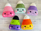 Mini Candy Corn Kawaii Cuddler® Crochet Pattern – 3amgracedesigns
