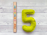 Mini Number 5 Five Kawaii Cuddler® Crochet Pattern – 3amgracedesigns